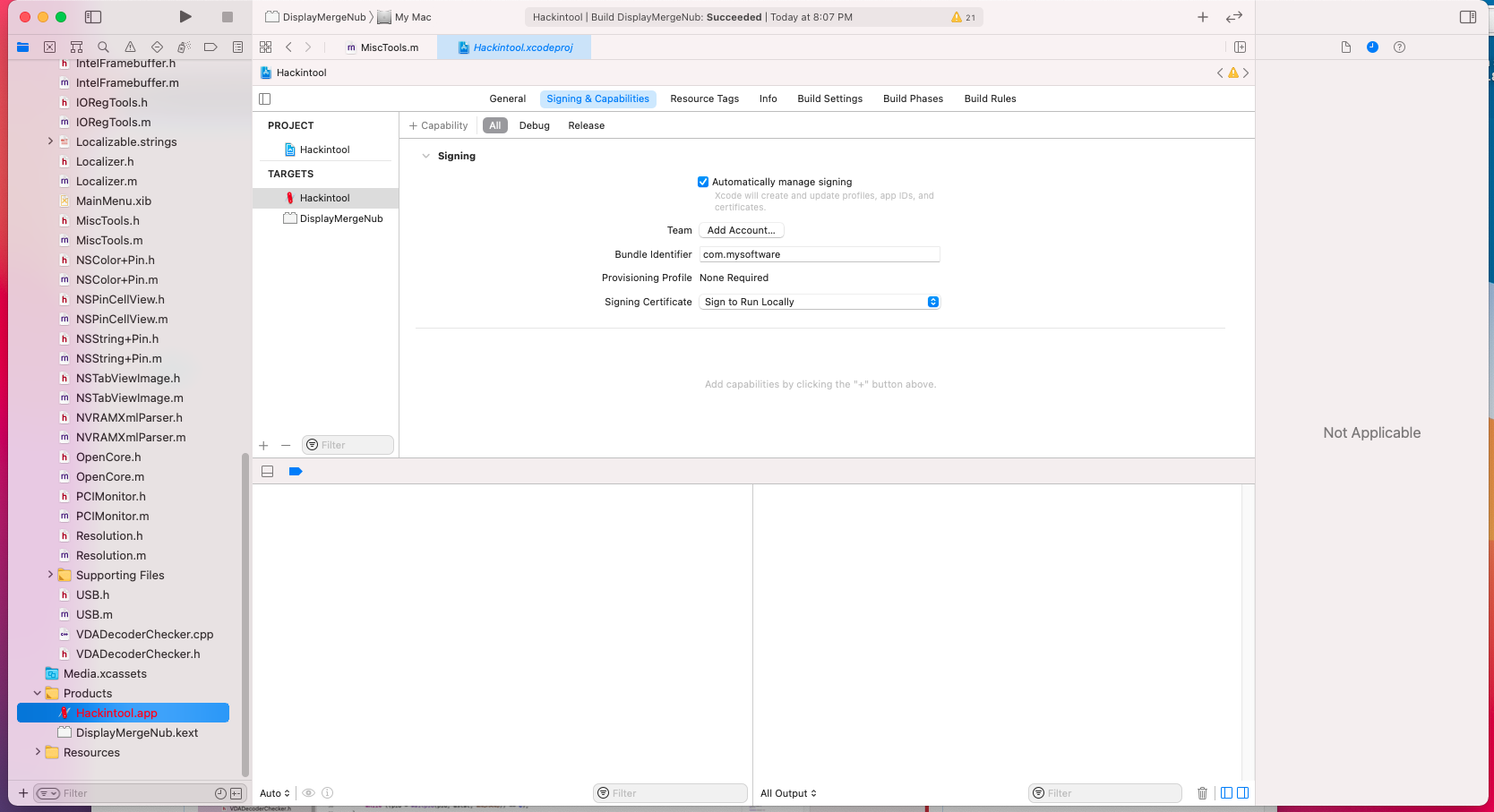 Compilation is only successful for Build DisplayMergeNub · Issue #114 ...