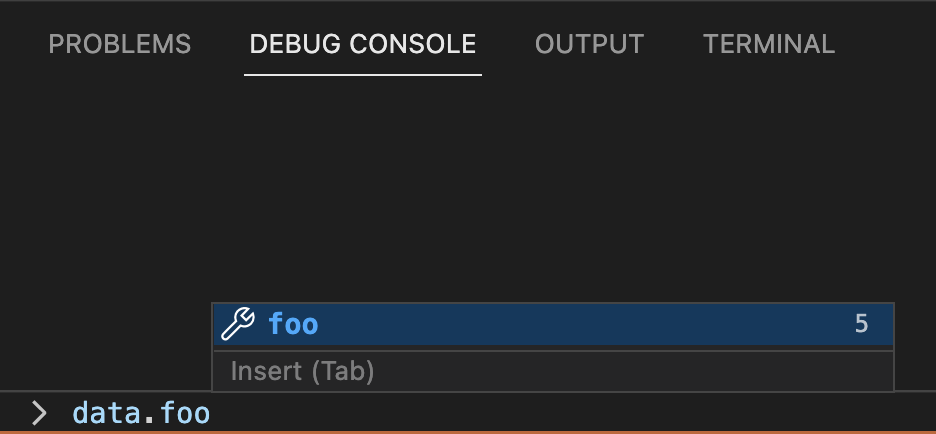 Inconsistent Completions In Debugger · Issue 168021 · Microsoft Vscode · Github