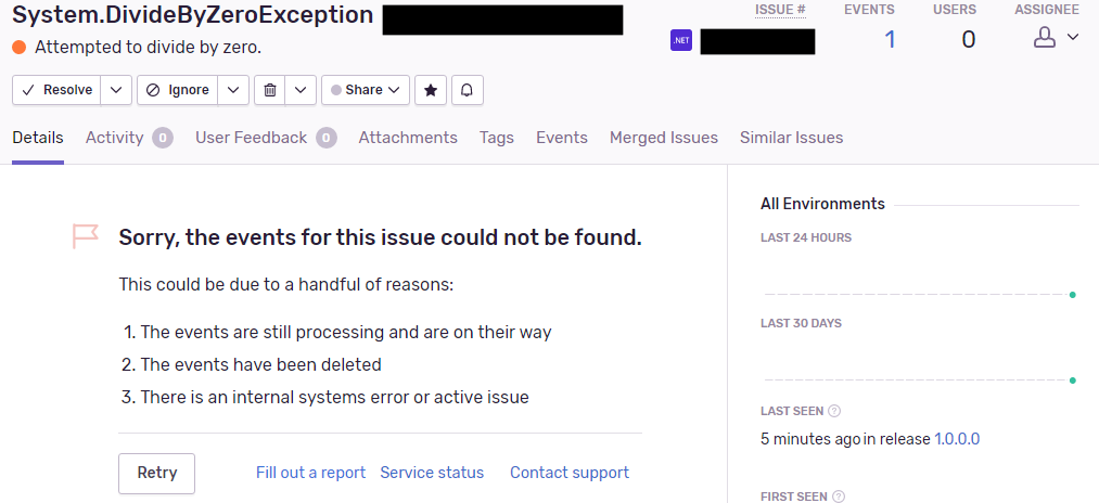 SentrySdk.CaptureUserFeedback() not working correctly with Sentry web app · Issue #839 ...