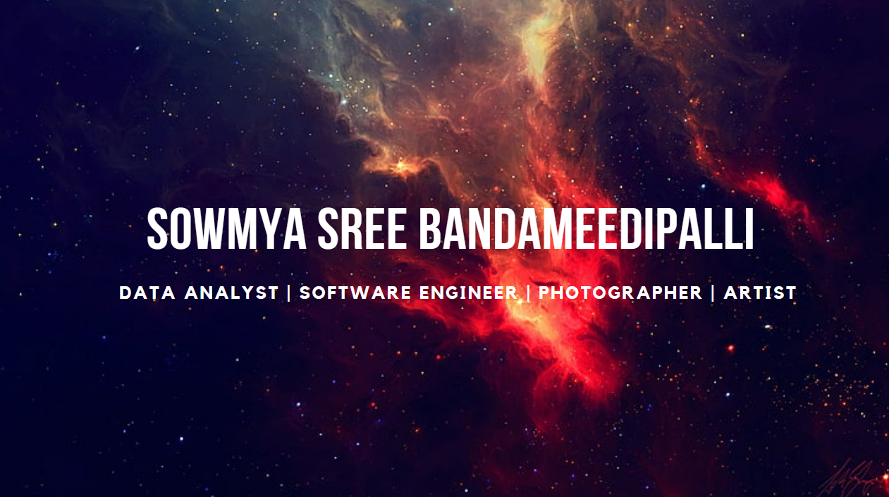 sowmya-sree-b (Sowmya Sree Bandameedipalli) · GitHub