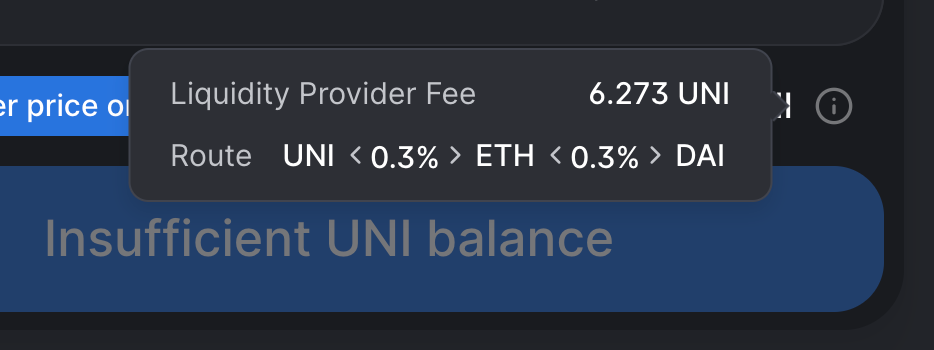 make v3 routes look better · Issue #1430 · Uniswap/interface · GitHub