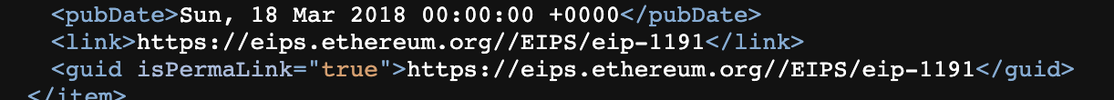 Expose more EIP info via RSS · Issue #6068 · ethereum/EIPs · GitHub