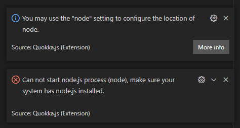 cannot start node.js process, something regarding its location..can anybody help me? · Issue ...