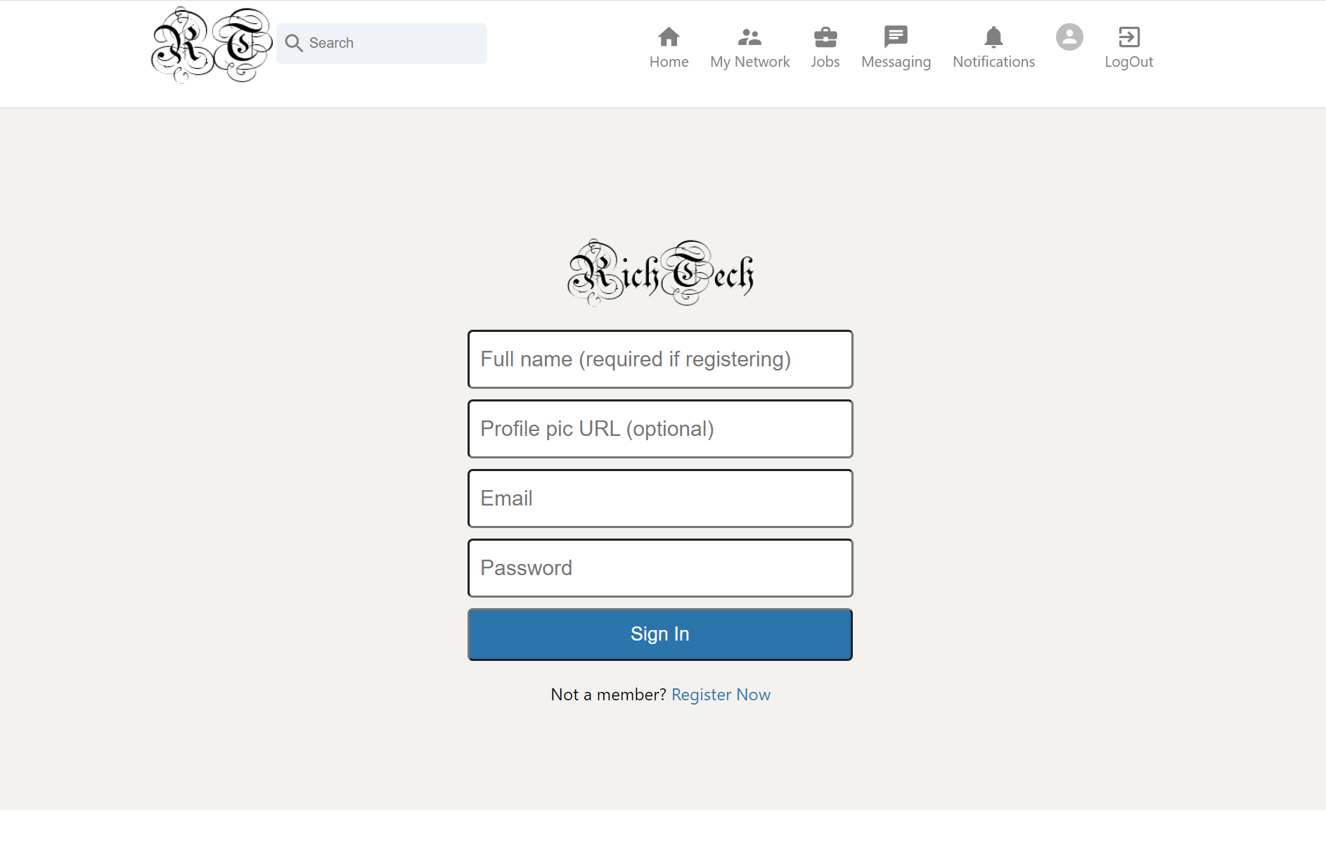 GitHub - Rpb723/Linkedin-clone-Richtech