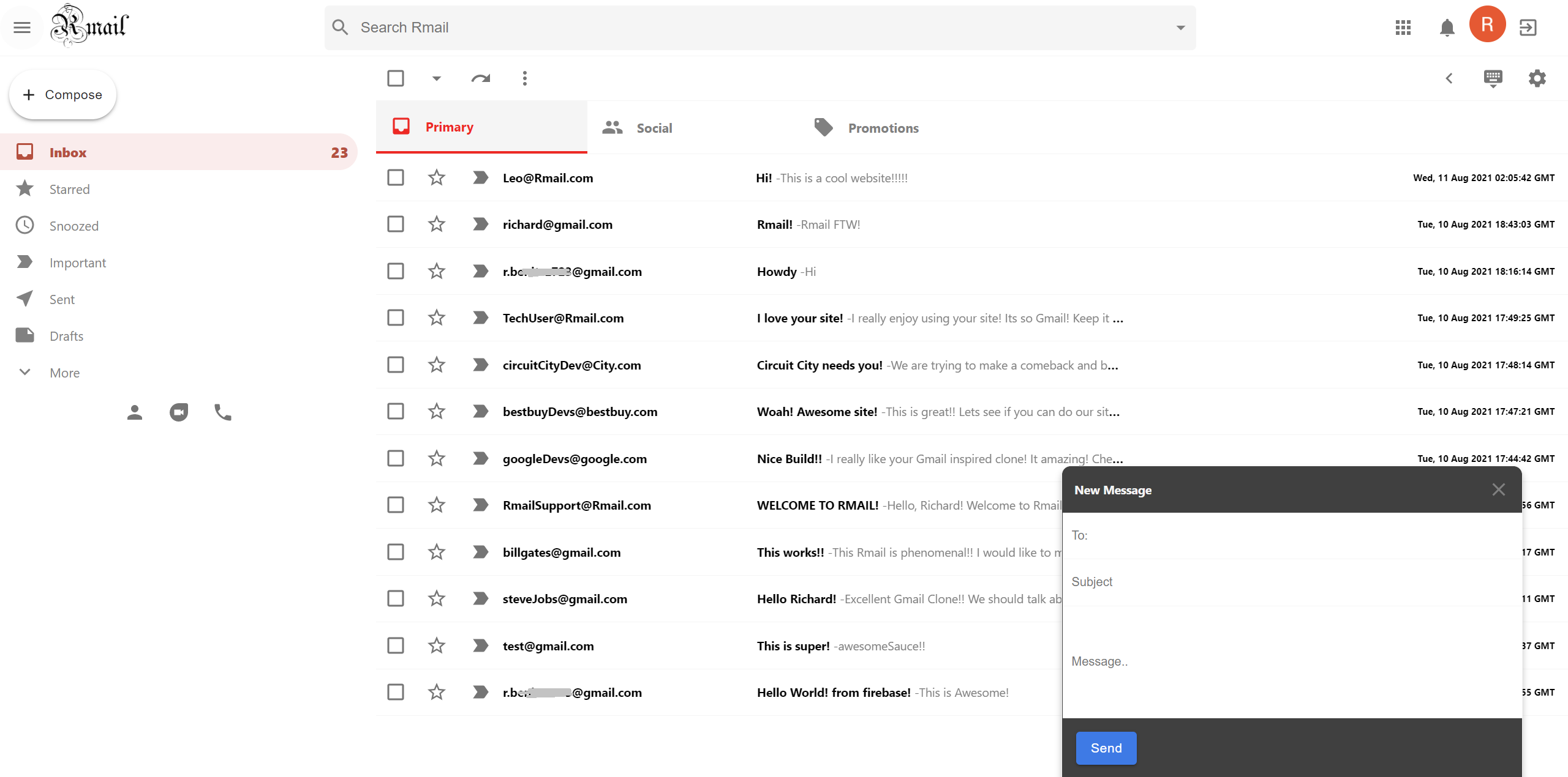 GitHub - Rpb723/Gmail-clone-RichTech