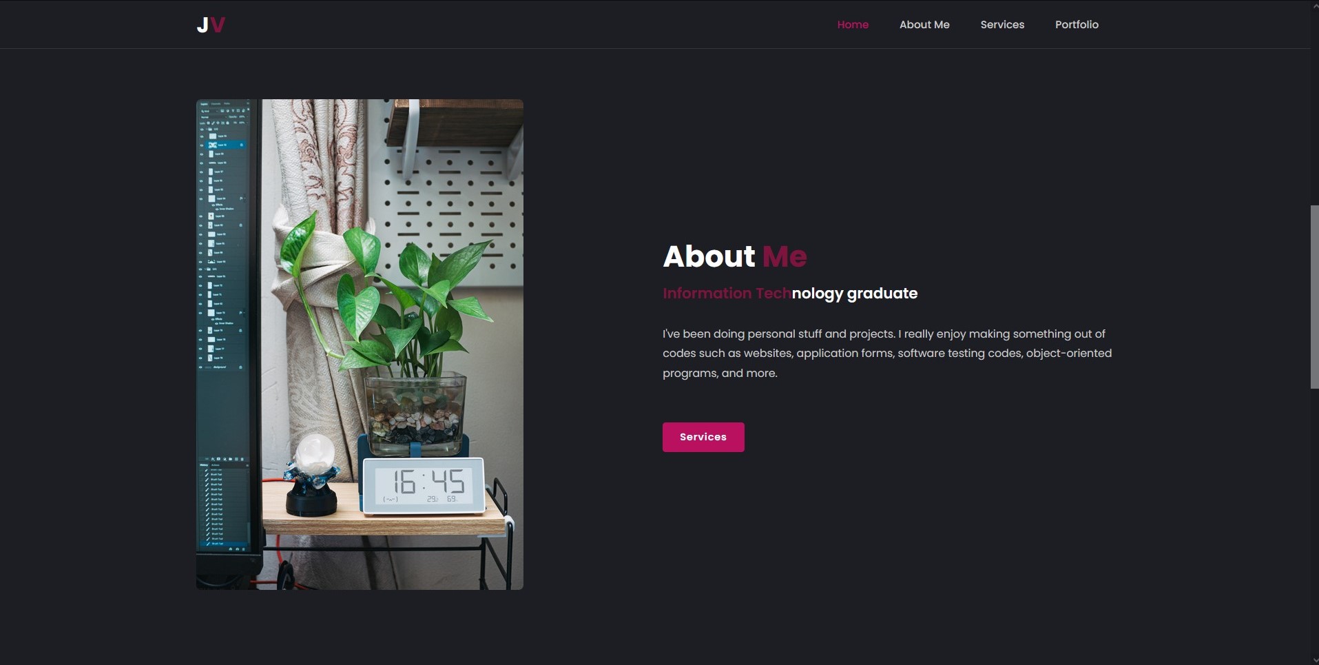 GitHub - justvirgil/Web_Profile_Portfolio: Web Development Profile ...