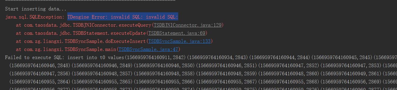 is the insertion limit of records 2841 in one table? · Issue #434 · taosdata/TDengine · GitHub
