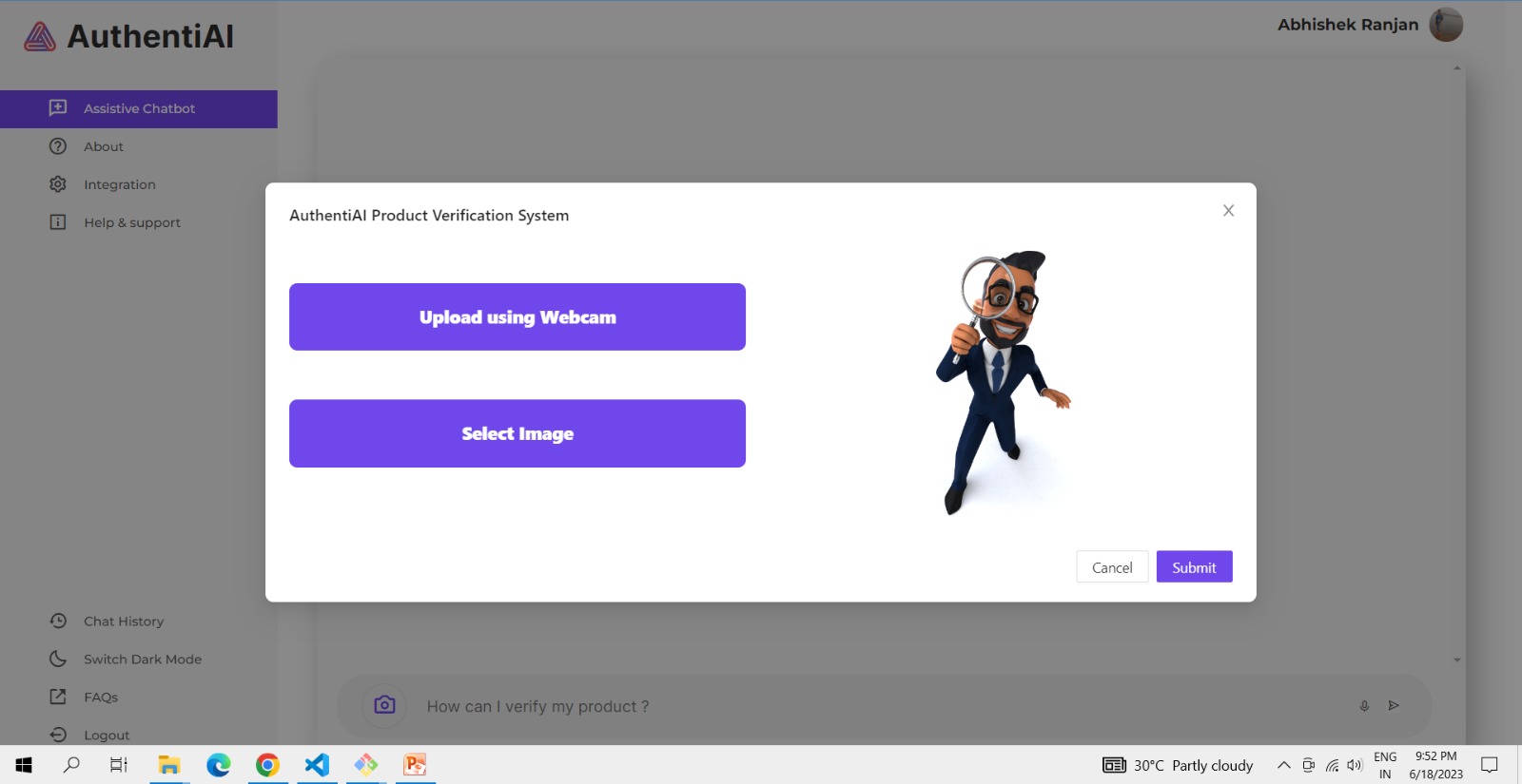 GitHub - rajeshpanjiyar/AuthentiAI-web
