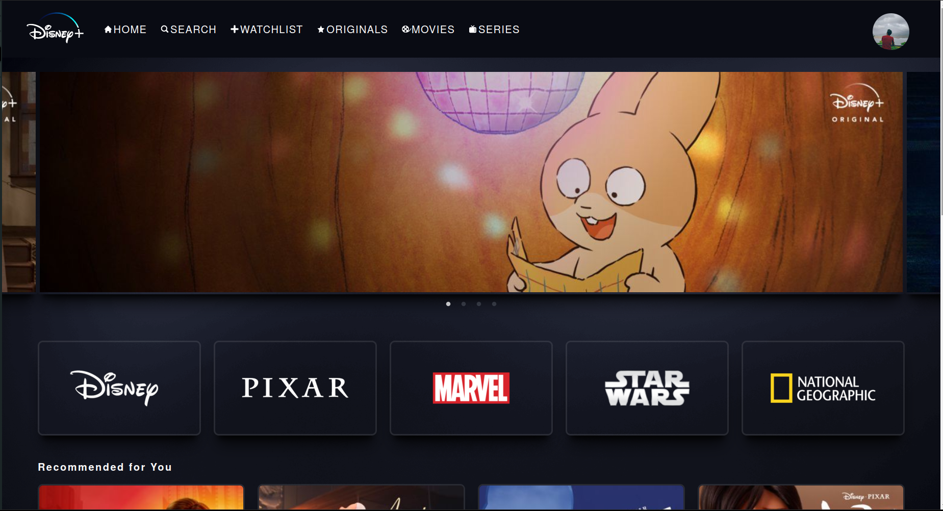 GitHub - viraj-s15/disneyplus-clone: Its a Disney+ Clone, go on now not much to see here. It was ...