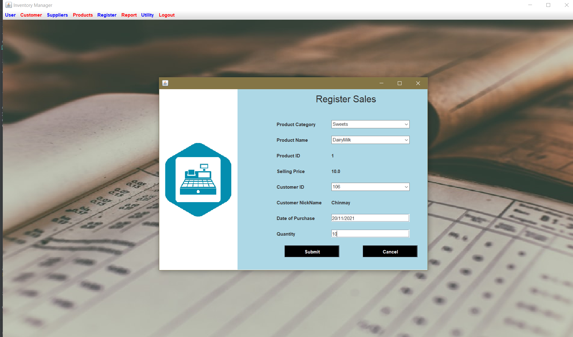 GitHub - sachin-pal89/StoreCase: This is a Inventory Management System Created Using Java AWT ...