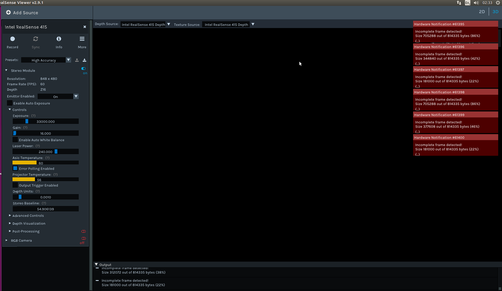 D415 gets corrupted/incomplete frames after a while · Issue #1240 ...