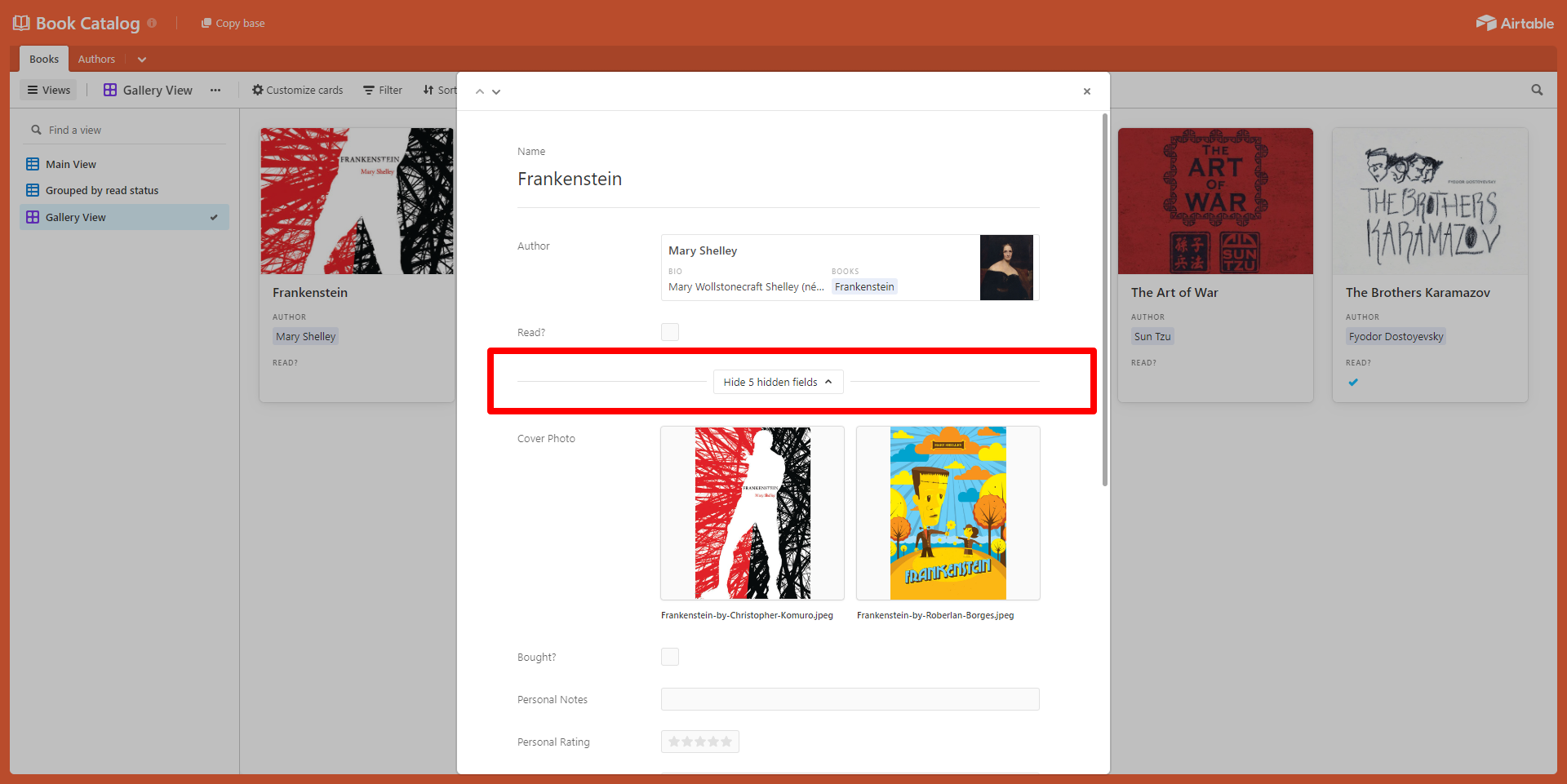 🔦 Feature: The expanded view should give more information than the cards themselves. · Issue ...