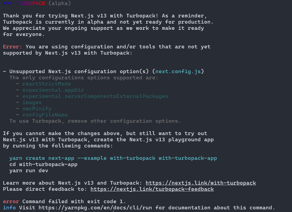 Not working with Turbopack · Issue #364 · contentlayerdev/contentlayer · GitHub