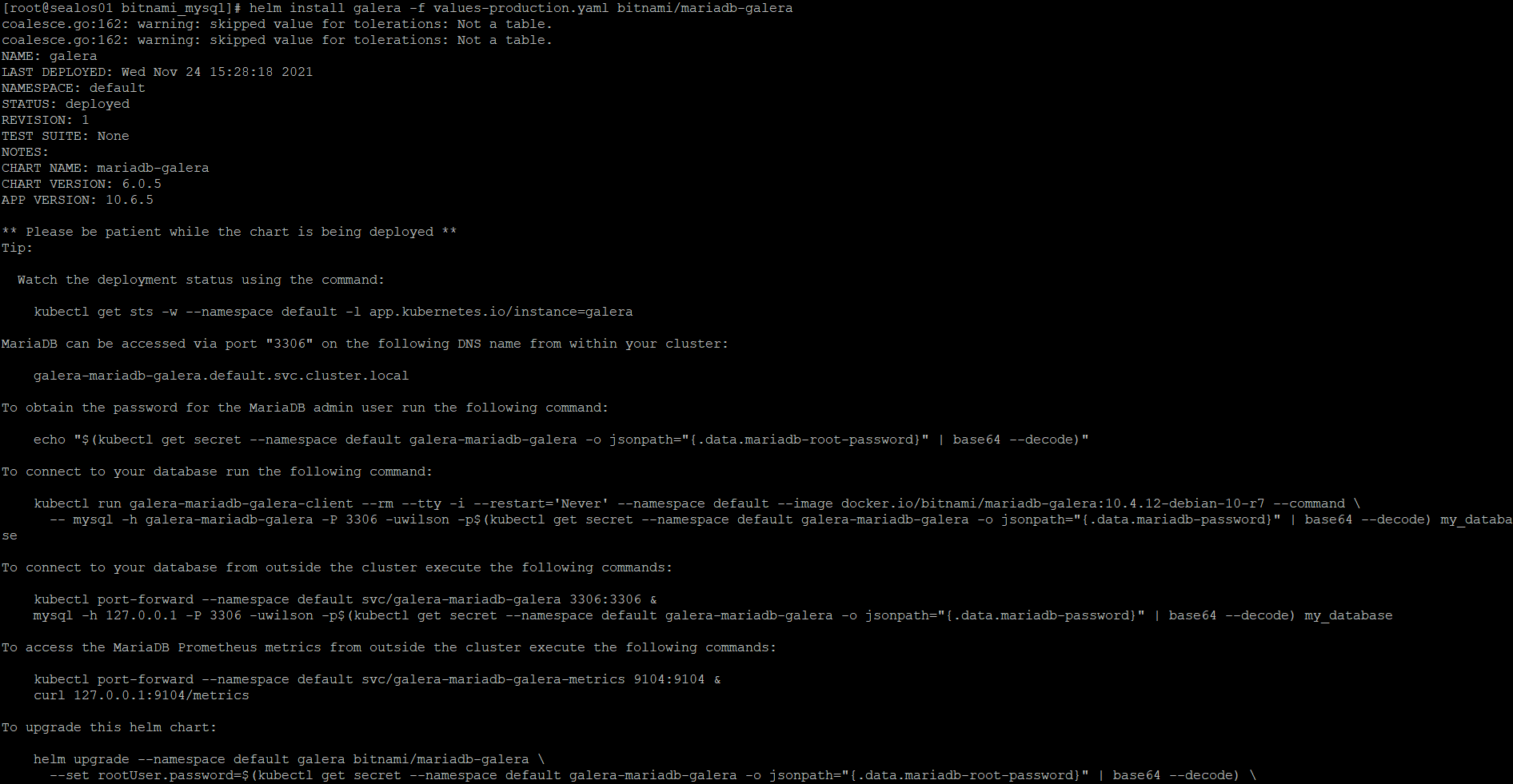 [mariadb-galera] bash: /opt/bitnami/scripts/mariadb-galera/entrypoint.sh: No such file or ...