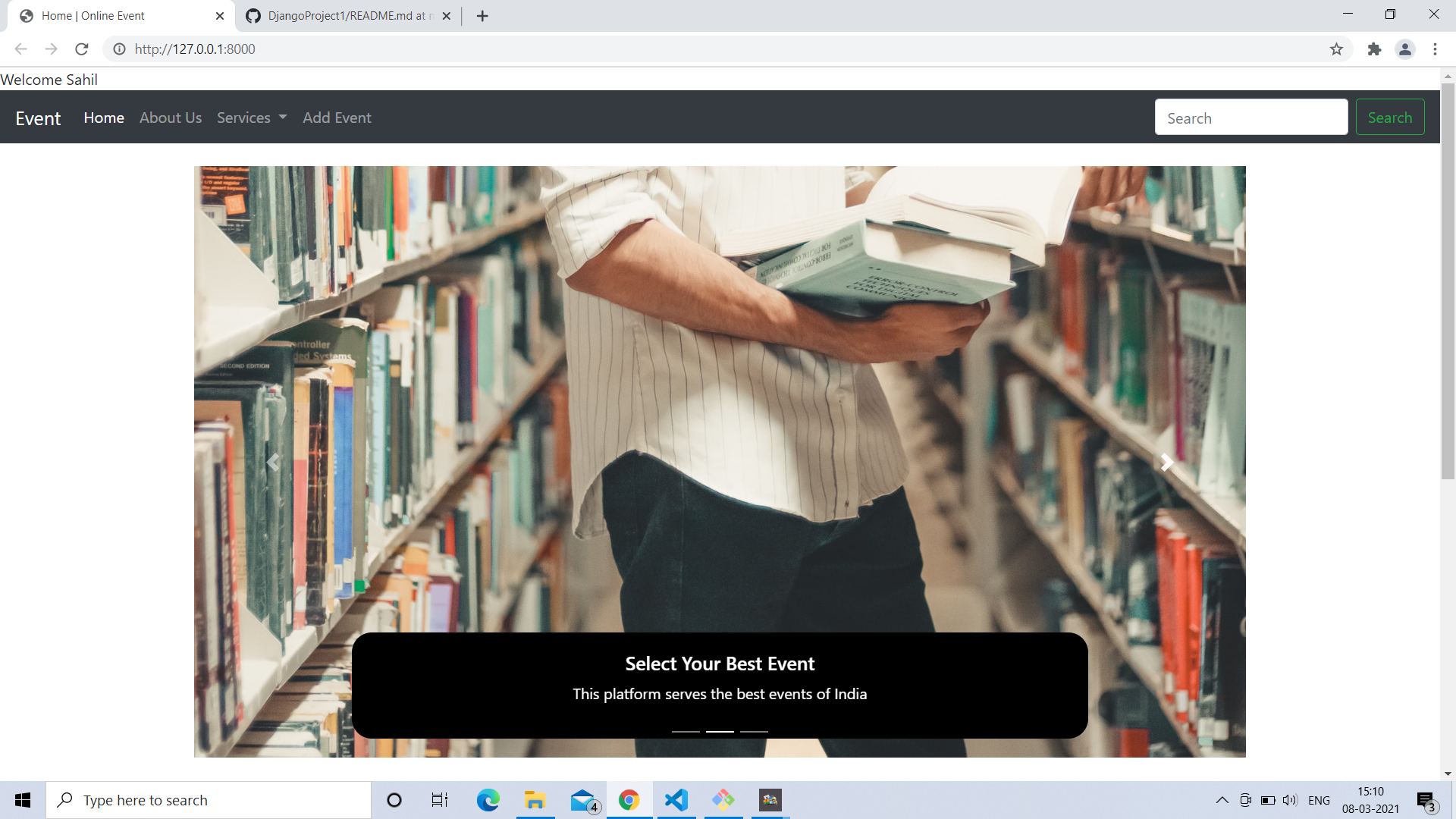 GitHub - SahilSingh55/DjangoProject1: This is Django Project named ...