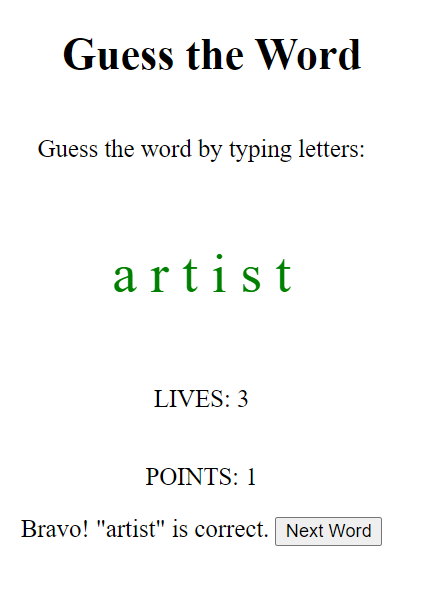 GitHub - rakupcode/WordGuess: A word guessing game in which letters are ...