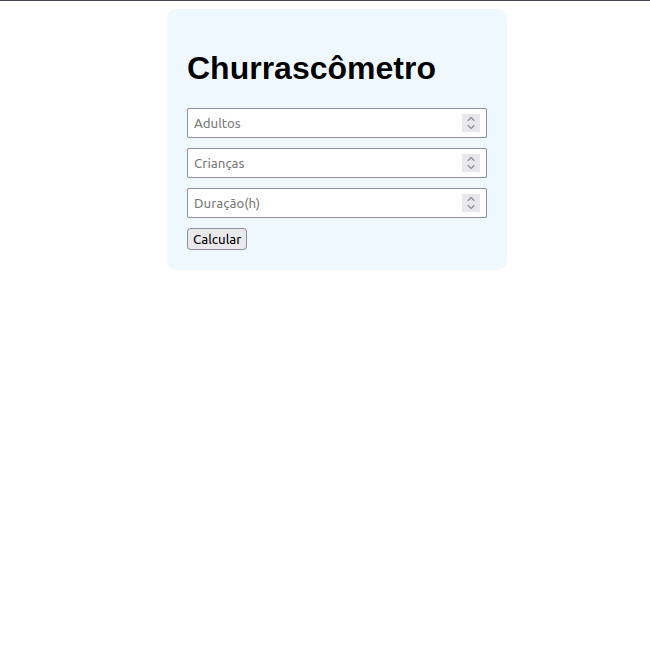 GitHub - joaov1ct0r/churrascometro: Projeto churrascometro criado no curso do ProgramadorBR ...