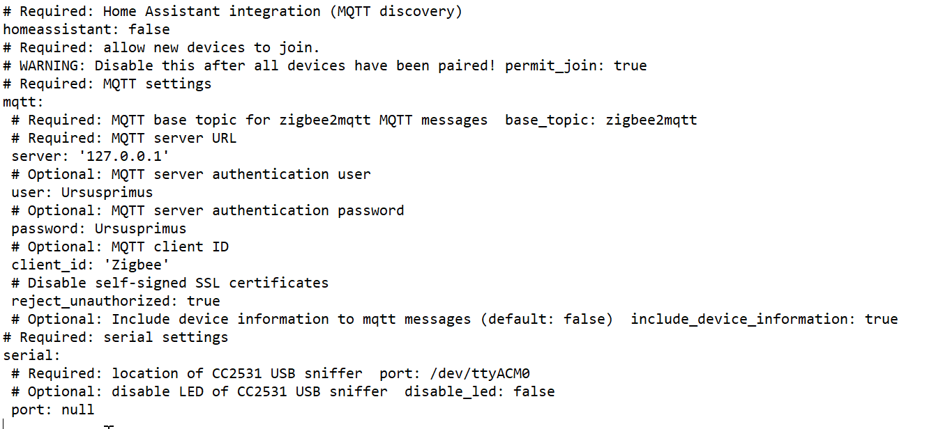 Need help configuring Zigbee2MQTT/configuration.yaml · Koenkk zigbee2mqtt · Discussion #7179 ...