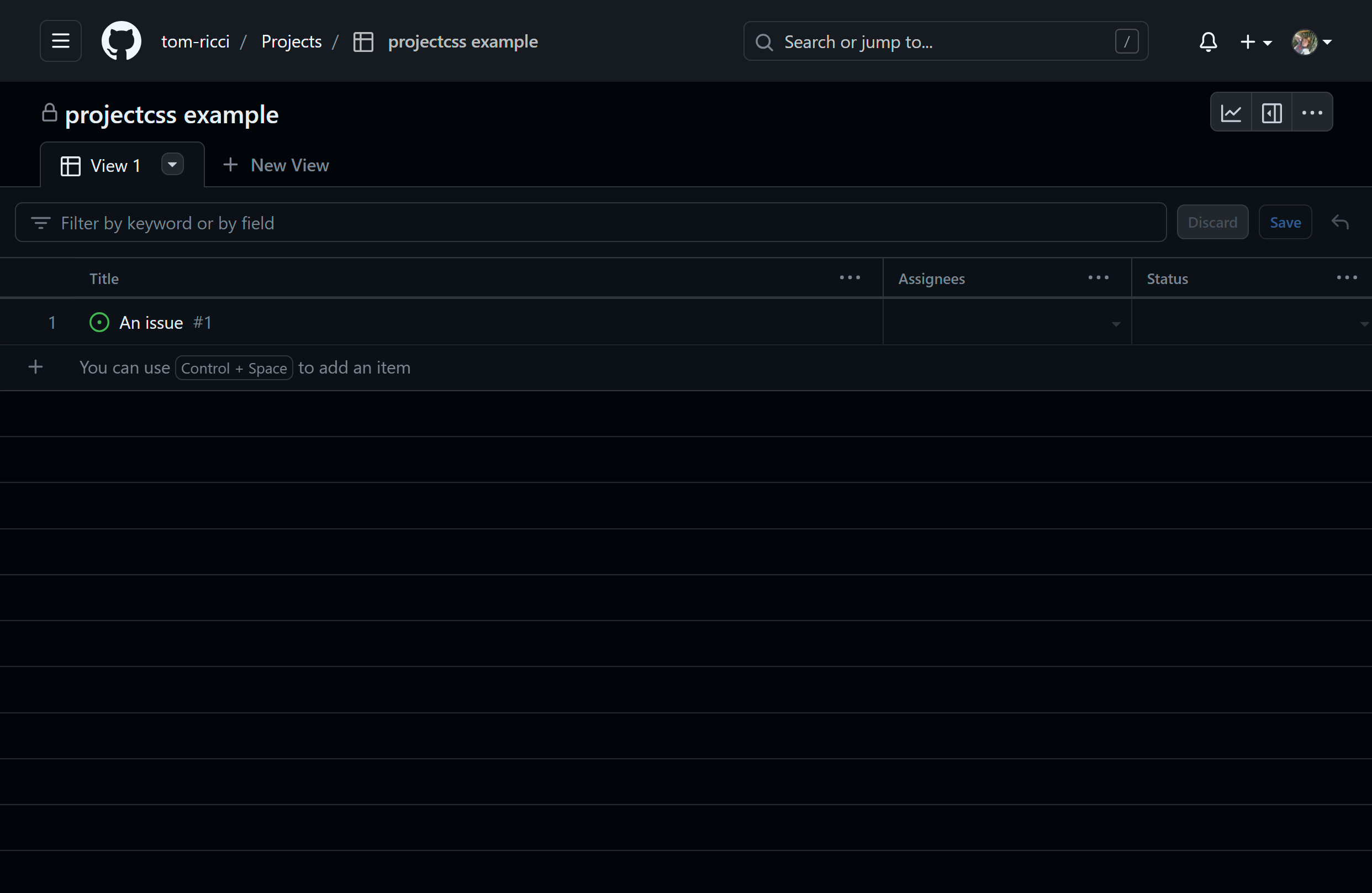 GitHub - tom-ricci/projectcss: UserCSS to enhance GitHub Projects