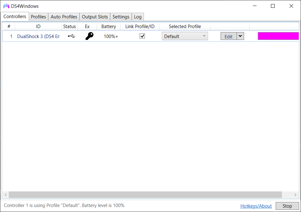Issue regarding Dynamic Output Slots · Issue #2183 · Ryochan7/DS4Windows · GitHub