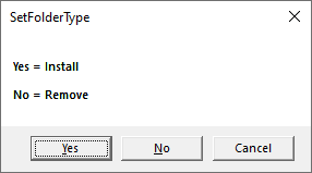 GitHub - LesFerch/SetFolderType: Set Windows Explorer folder types using Desktop.ini files