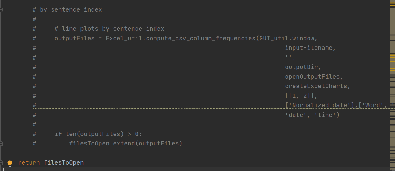 Function compute_csv_column_frequencies in Charts_util · Issue #341 · NLP-Suite/NLP-Suite · GitHub
