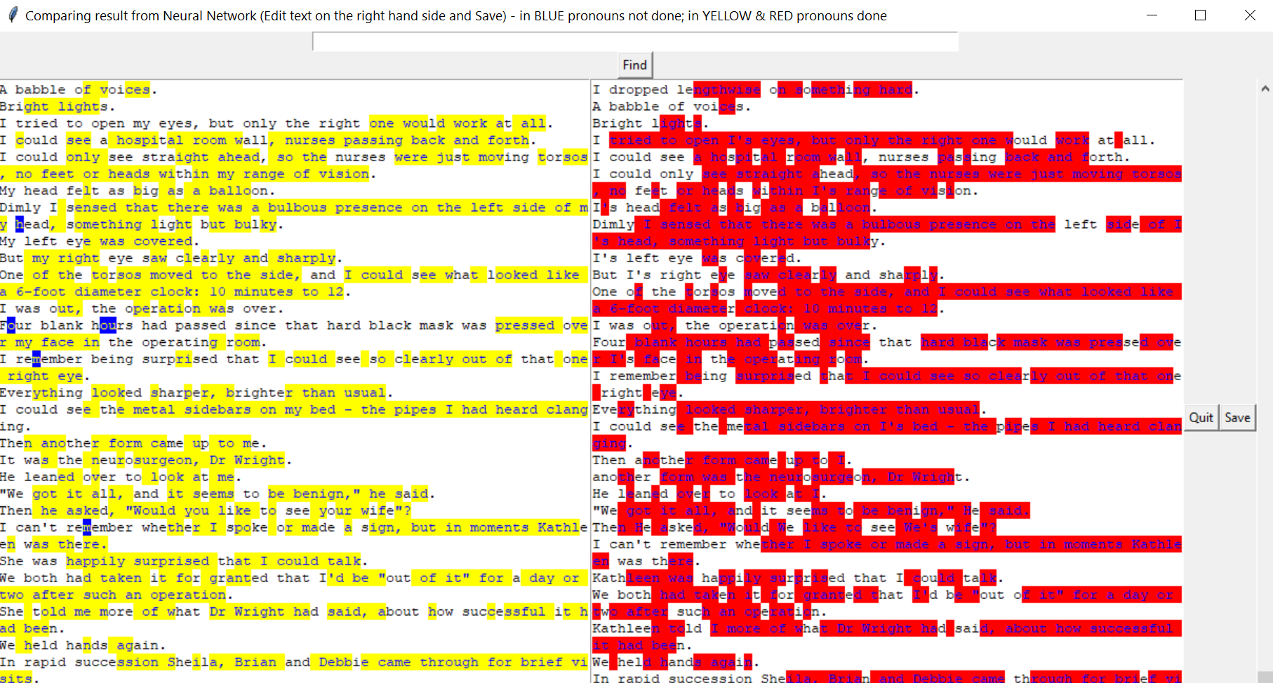 Manual coref with Murphy text at the end of the documnet · Issue #657 · NLP-Suite/NLP-Suite · GitHub