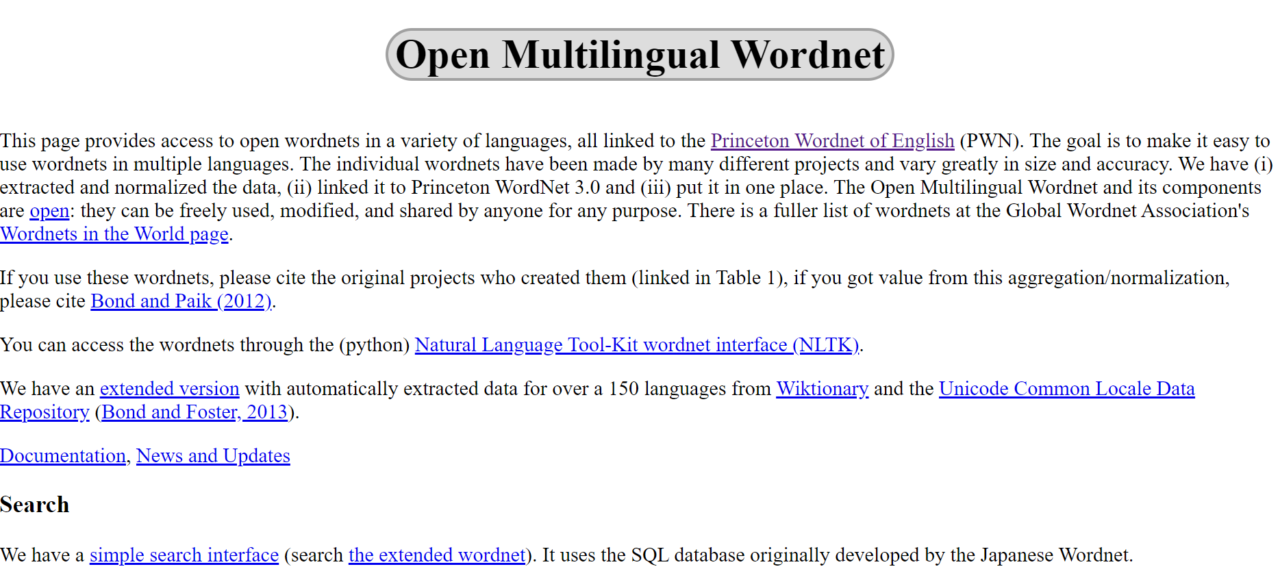 Multilingual Wordnet · Issue 722 · Nlp Suite Nlp Suite · Github