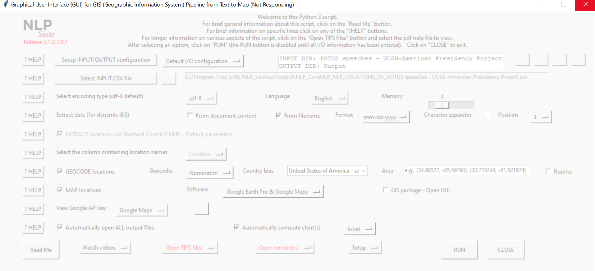 Processing Geocoded Record For Kml Very Slow · Issue 771 · Nlp Suite Nlp Suite · Github