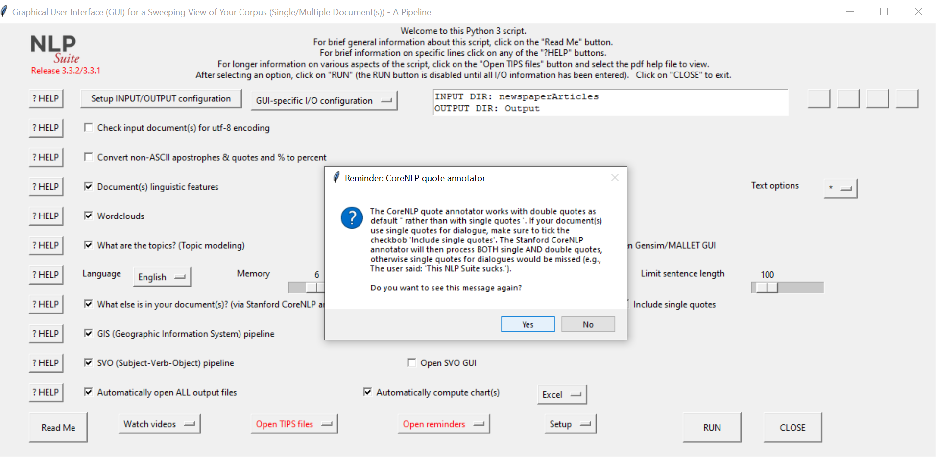 Reminders On A Timer · Issue 812 · Nlp Suite Nlp Suite · Github