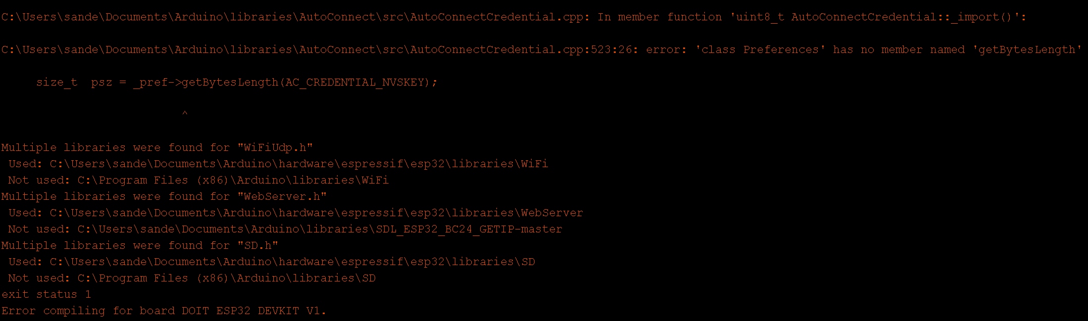 Compilation Error · Issue #125 · Hieromon/AutoConnect · GitHub