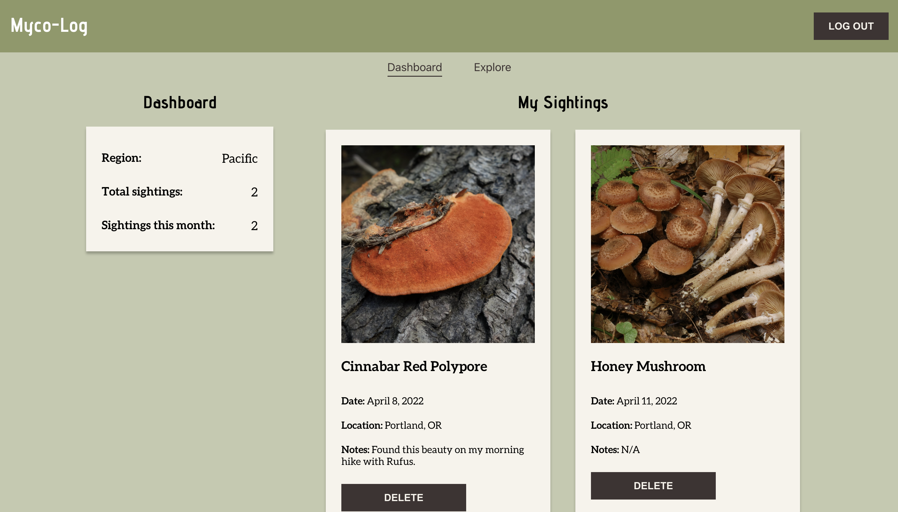 GitHub - kmewrd/myco-log: Final solo project built during Mod 3 of Turing School of Software ...