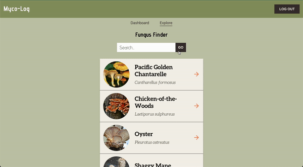 GitHub - kmewrd/myco-log: Final solo project built during Mod 3 of ...