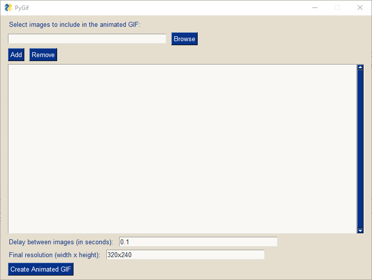 GitHub - Tuskiurhil/PyGif: A small and lightweight GUI Application to turn images into animated ...