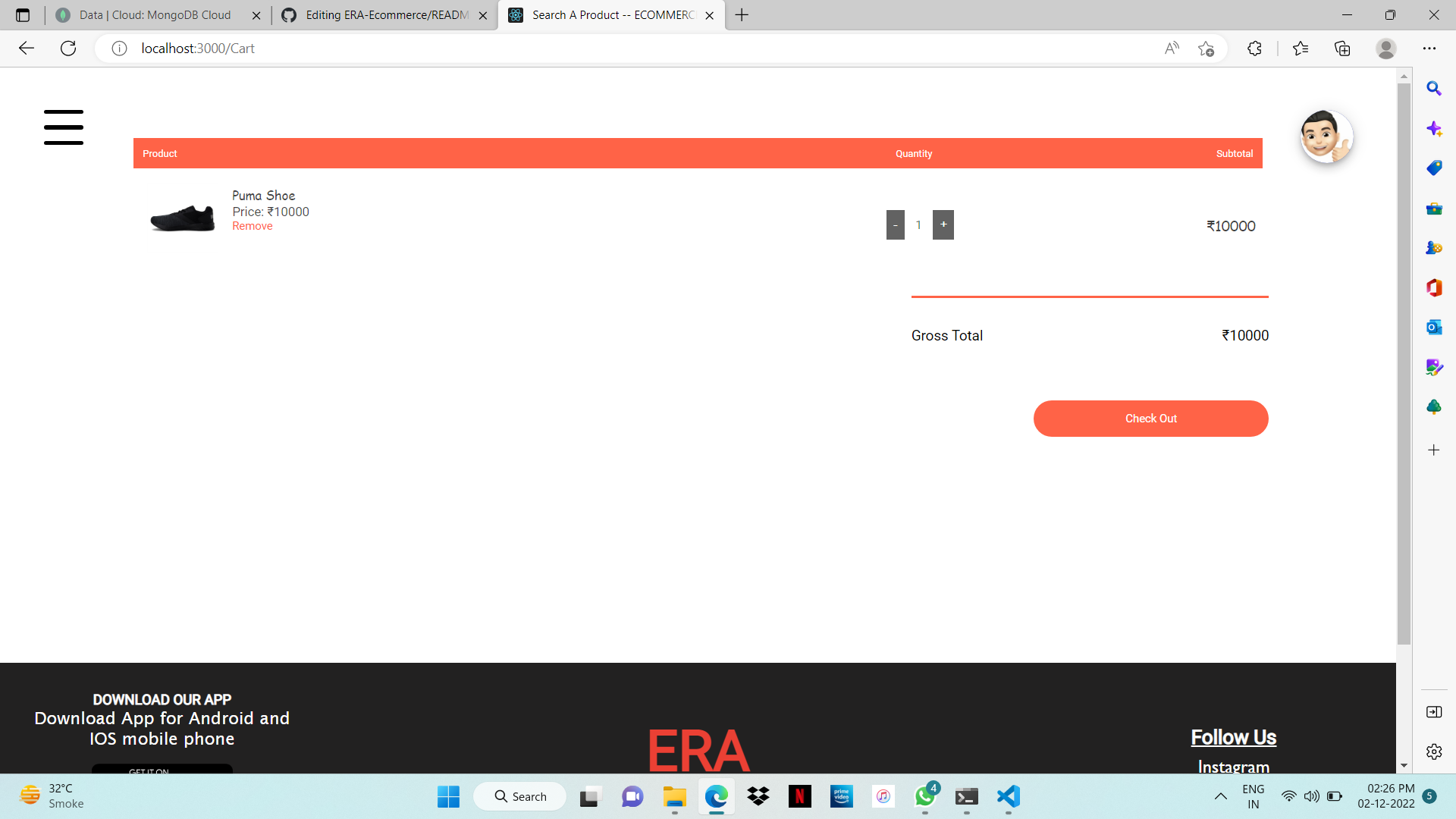 GitHub - iamrahultripathi/ERA-Ecommerce
