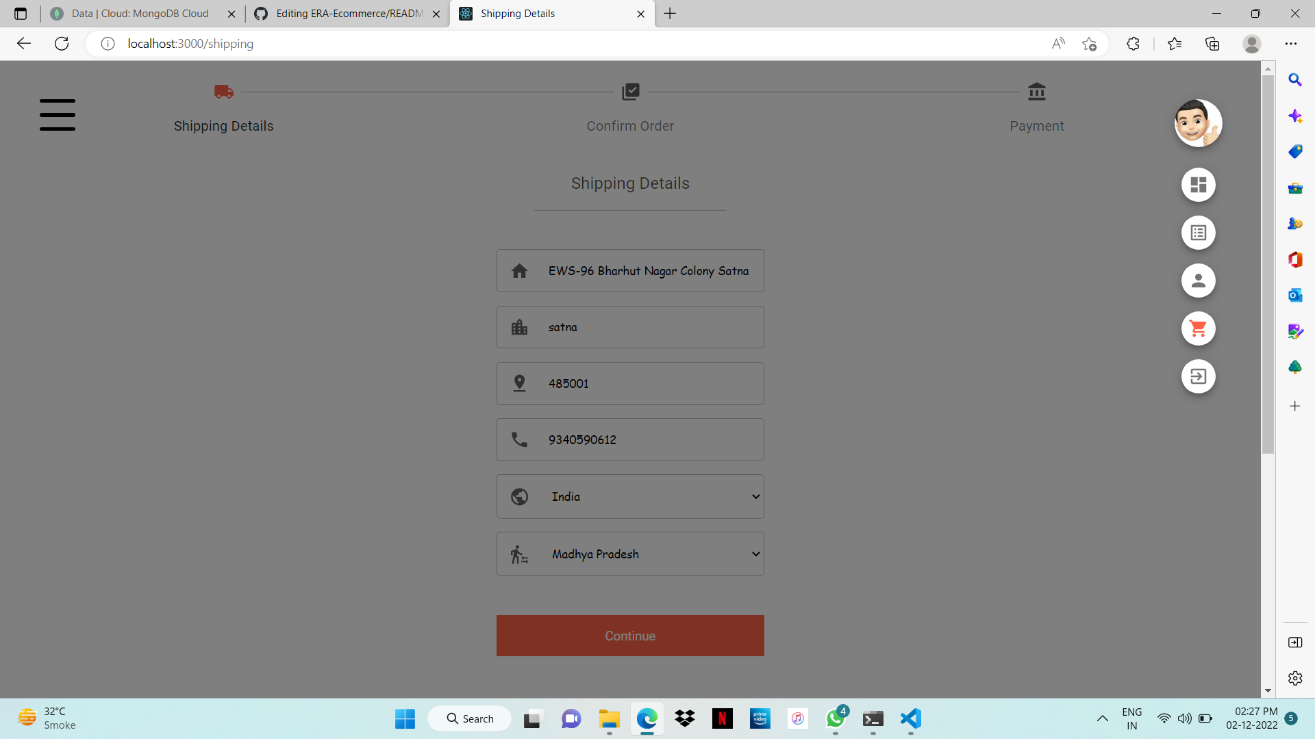 GitHub - iamrahultripathi/ERA-Ecommerce