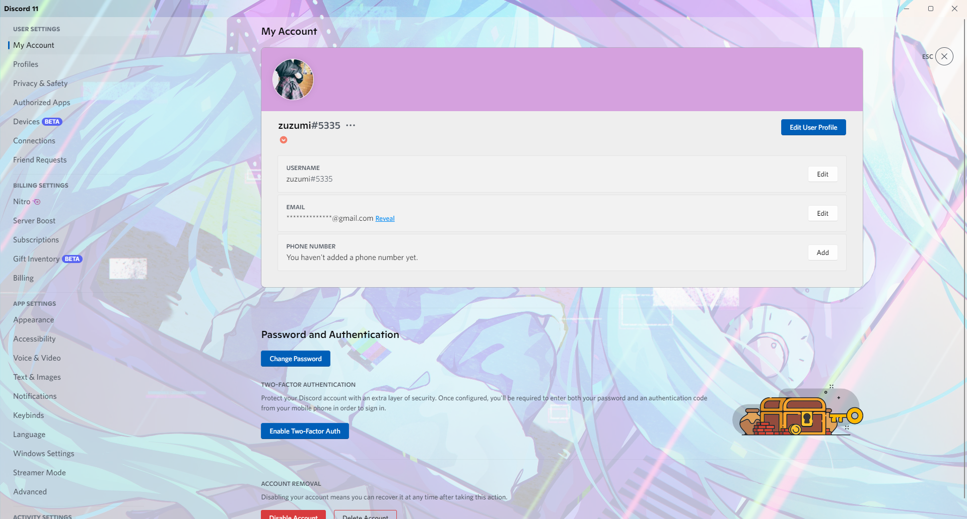 GitHub - zuzumi-f/Discord-11: Theme based in windows 11 new UI ...