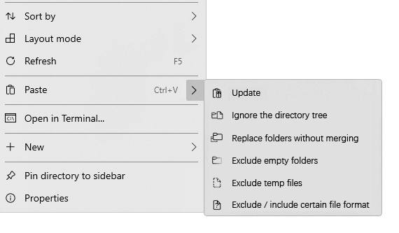 Add some advanced paste options · Issue #3601 · files-community/Files ...