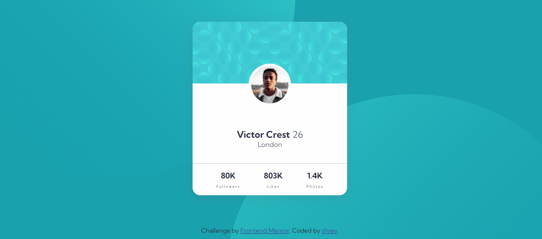 GitHub - shreyzeous21/fm_project_profilecard