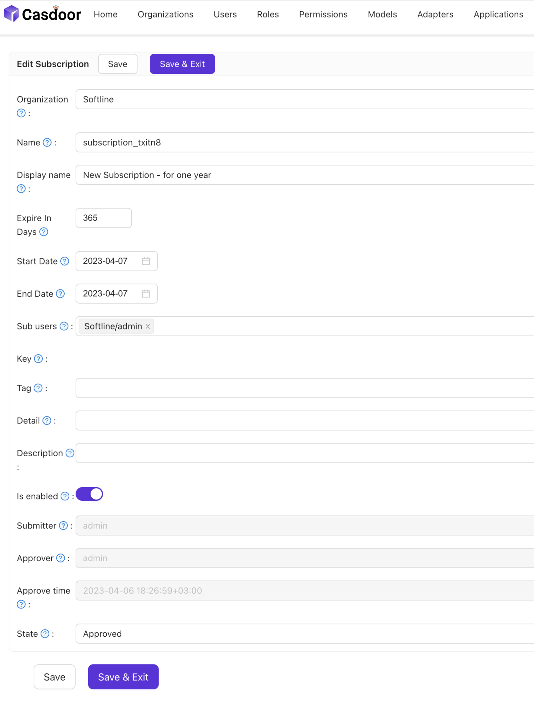 Subscription Plans Managment · Issue #1711 · casdoor/casdoor · GitHub