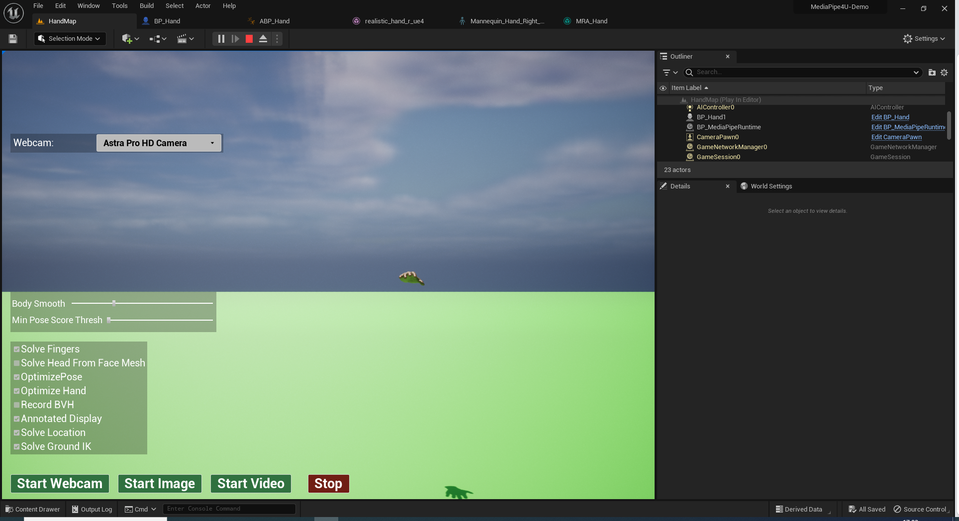 纯手部模型驱动不了 · Issue #89 · endink/Mediapipe4u-plugin · GitHub