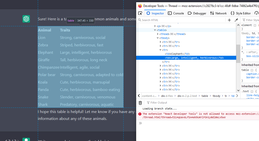 [Minor Bug] Tables don't save with correct styling · Issue #79 · AI-Prompt-Genius/AI-Prompt ...
