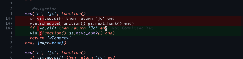How can I config my gitsigns plugin look like the Hunk Actions Previews in the README · Issue ...