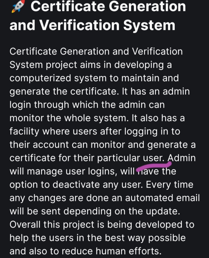 Grammatical Errors In Readme · Issue 374 · Vigneshshettyin Flask Generate Certificate · Github