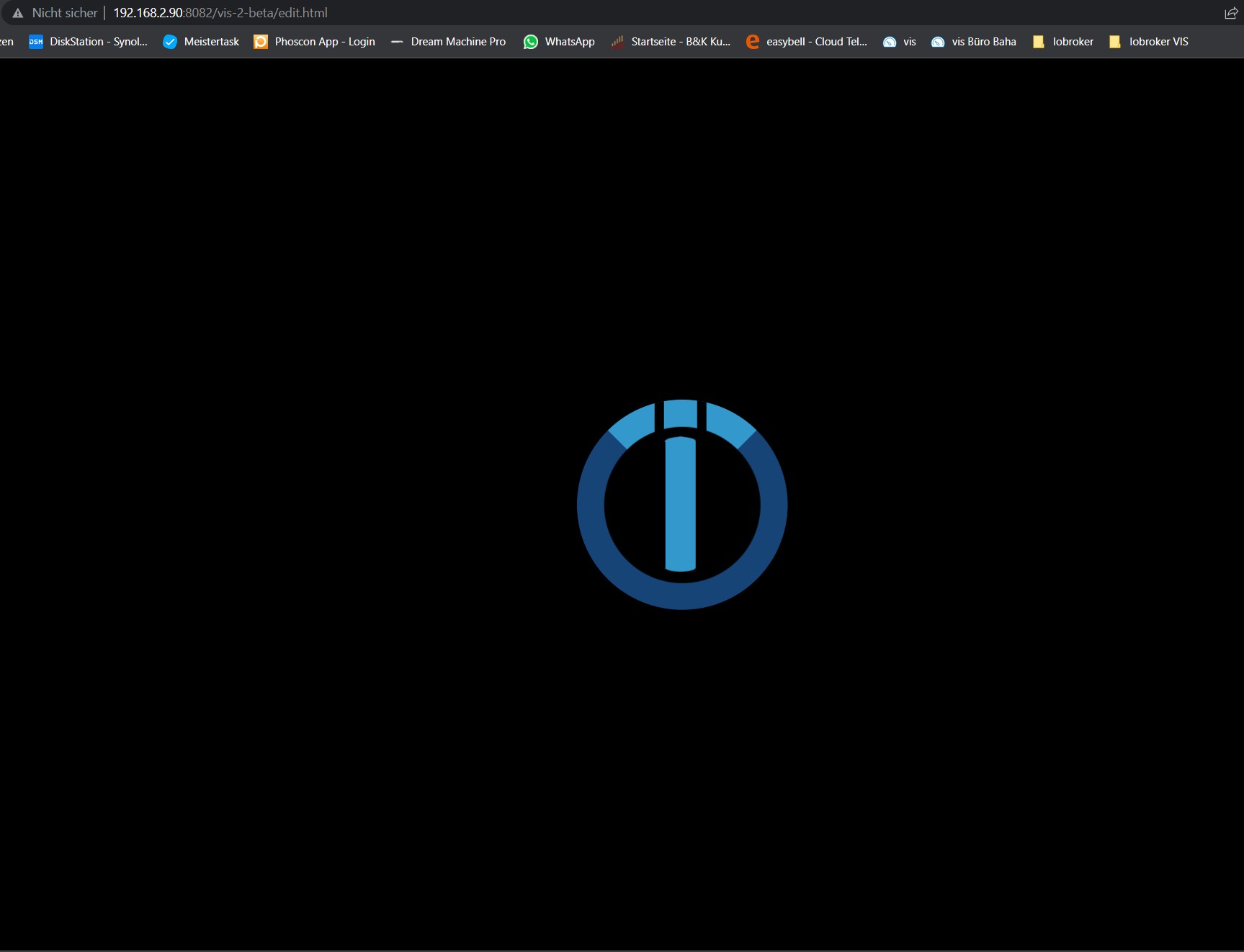 See only the start page with Logo (solved) · Issue #622 · ioBroker/ioBroker.vis · GitHub