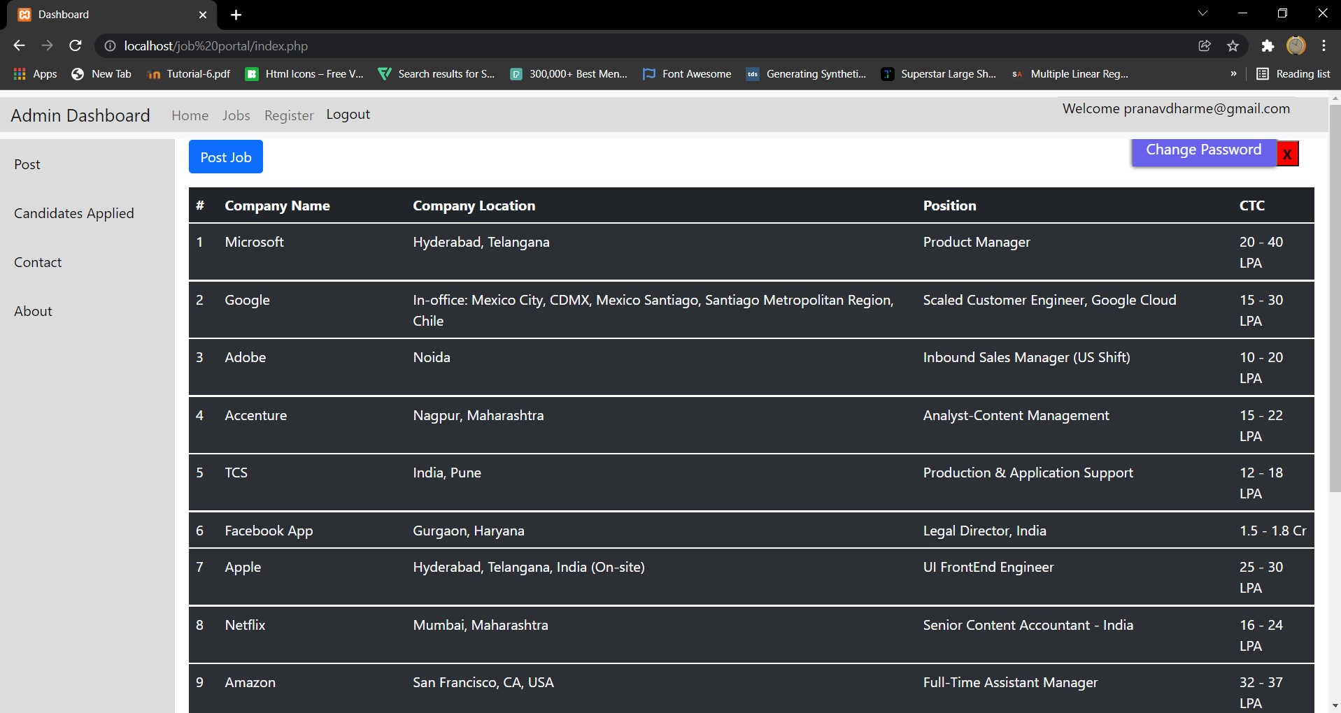 GitHub - Pranav-Programmer/NlistJob: This project is a job portal web ...