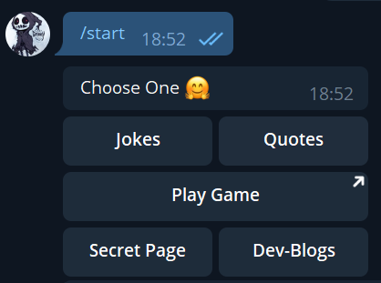 GitHub - nyctonio/telegrambot