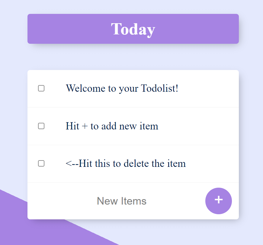 GitHub - nyctonio/to-do-list: A To Do List Made Using Mongodb ,Nodejs and EJS