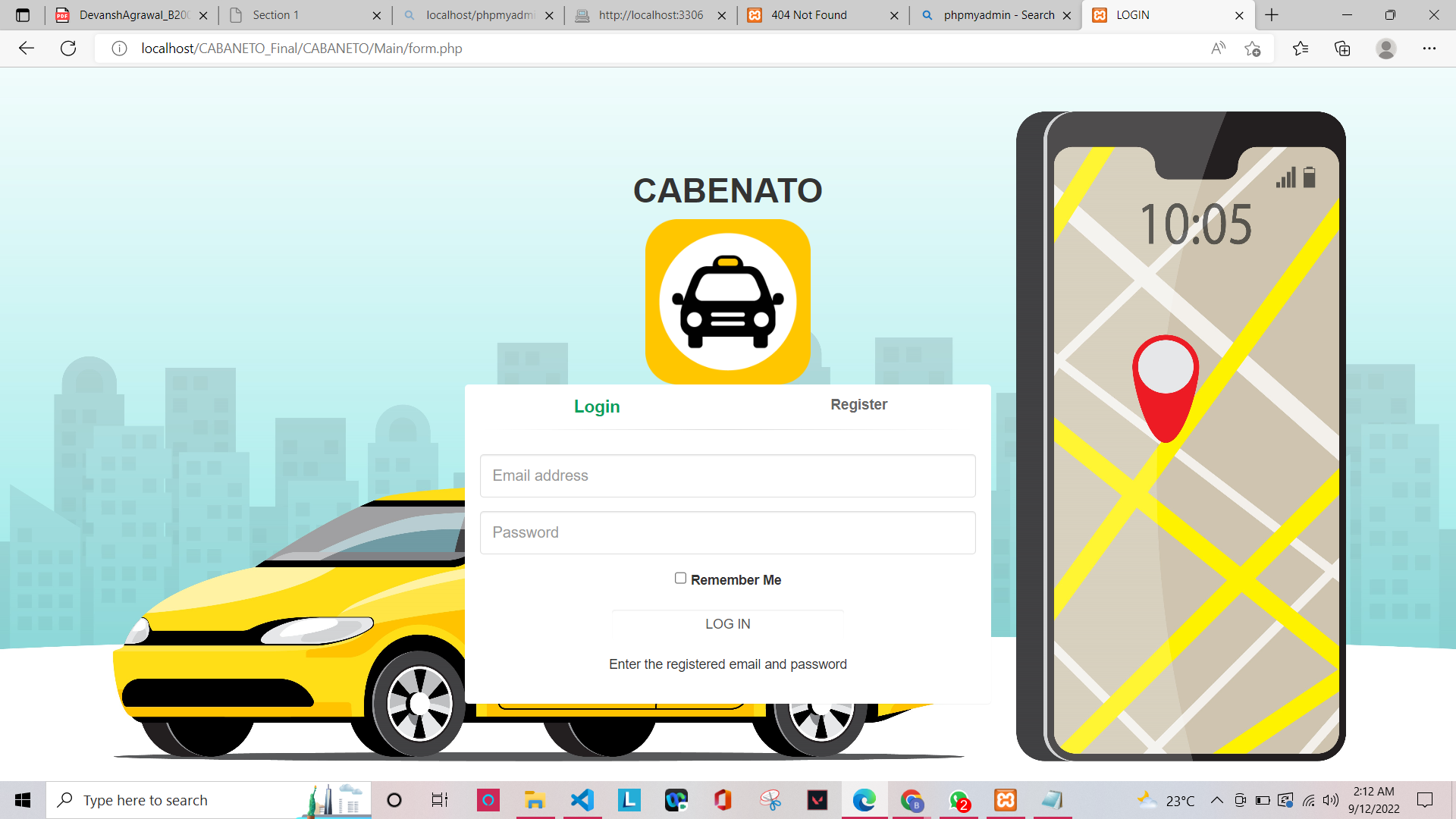 GitHub - Devansh0901/Cab-Booking-System-Cabenato