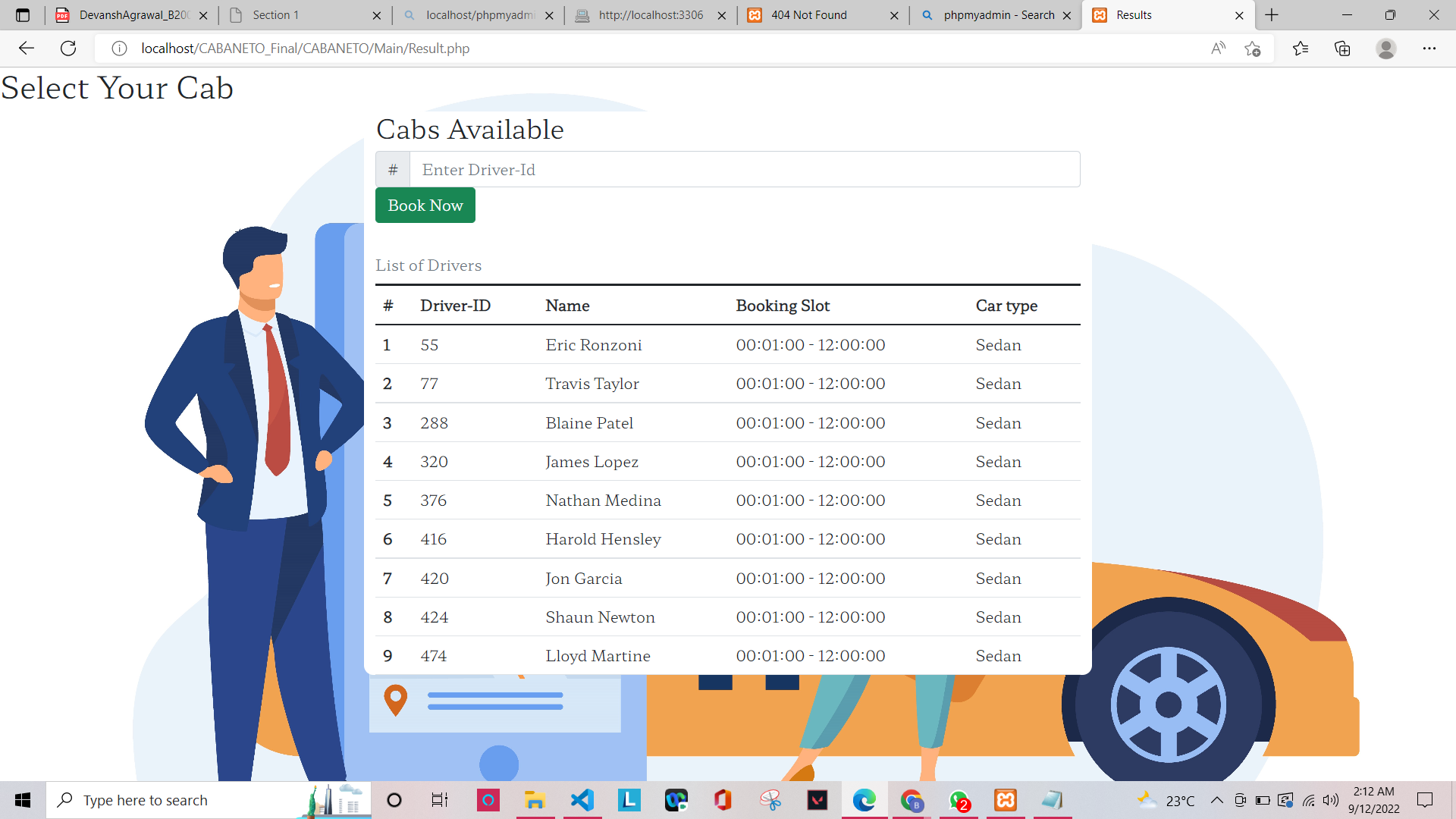 GitHub - Devansh0901/Cab-Booking-System-Cabenato